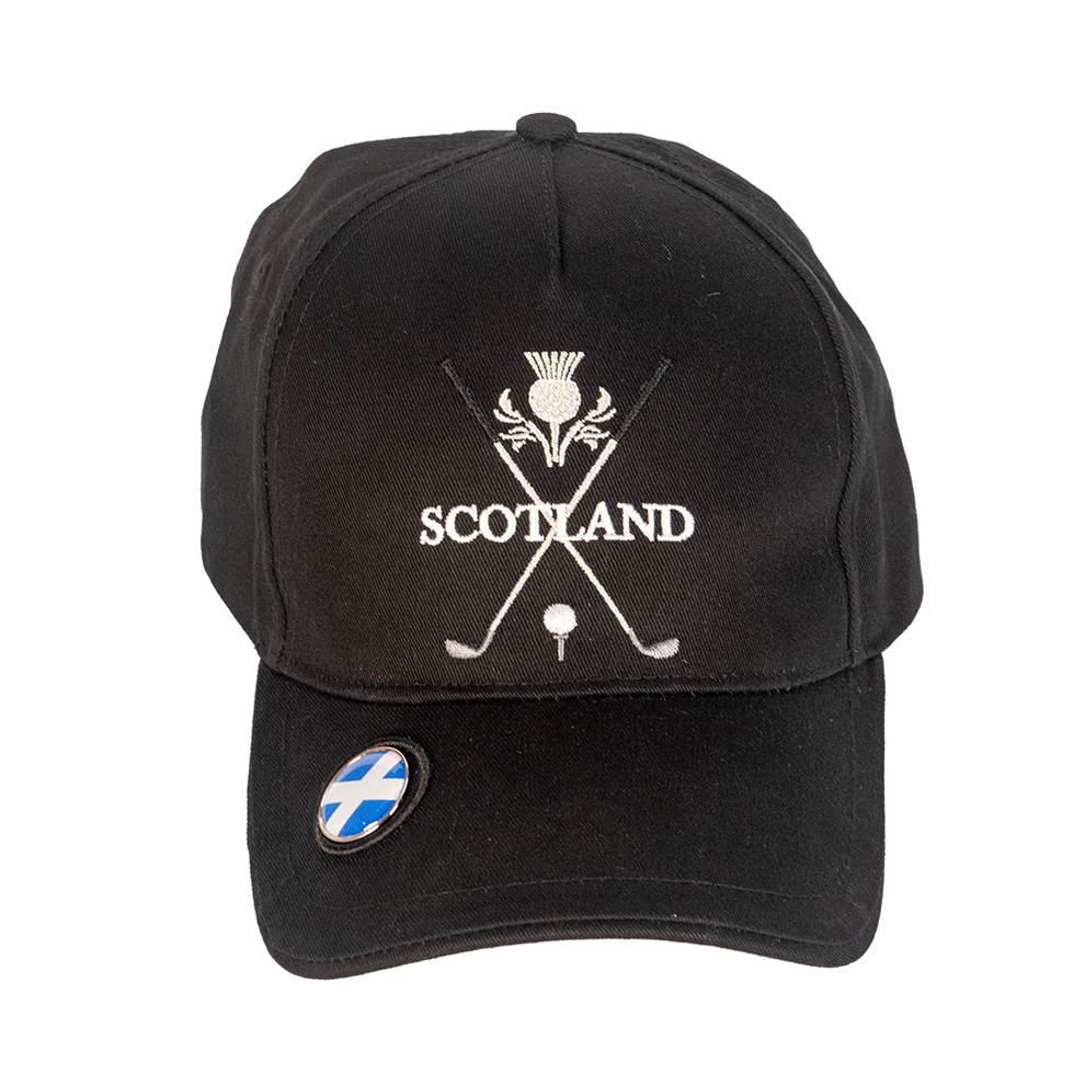 Golf Baseball Cap - Black – Thistle Products LTD